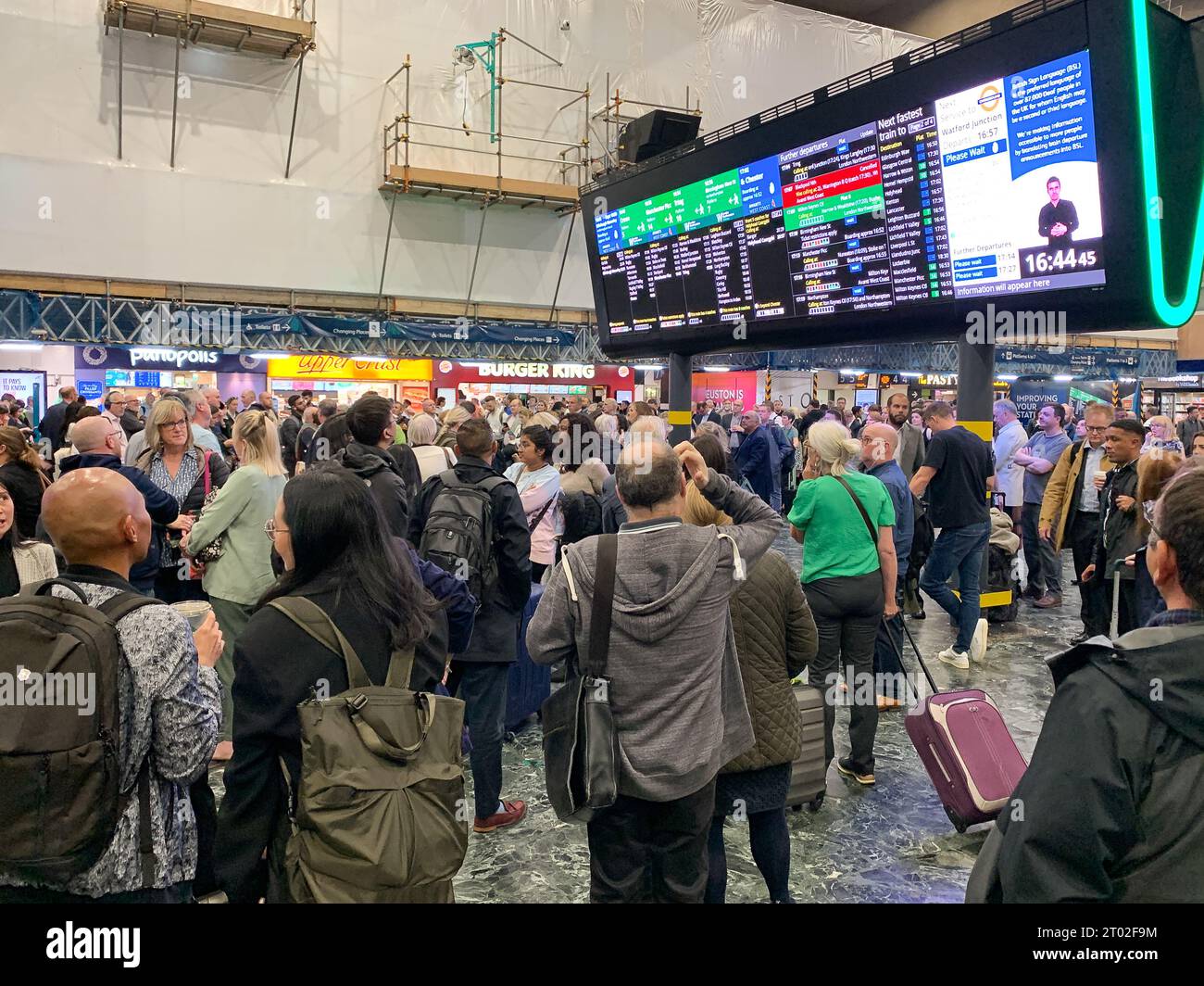 Cancelled train sign hi-res stock photography and images - Alamy