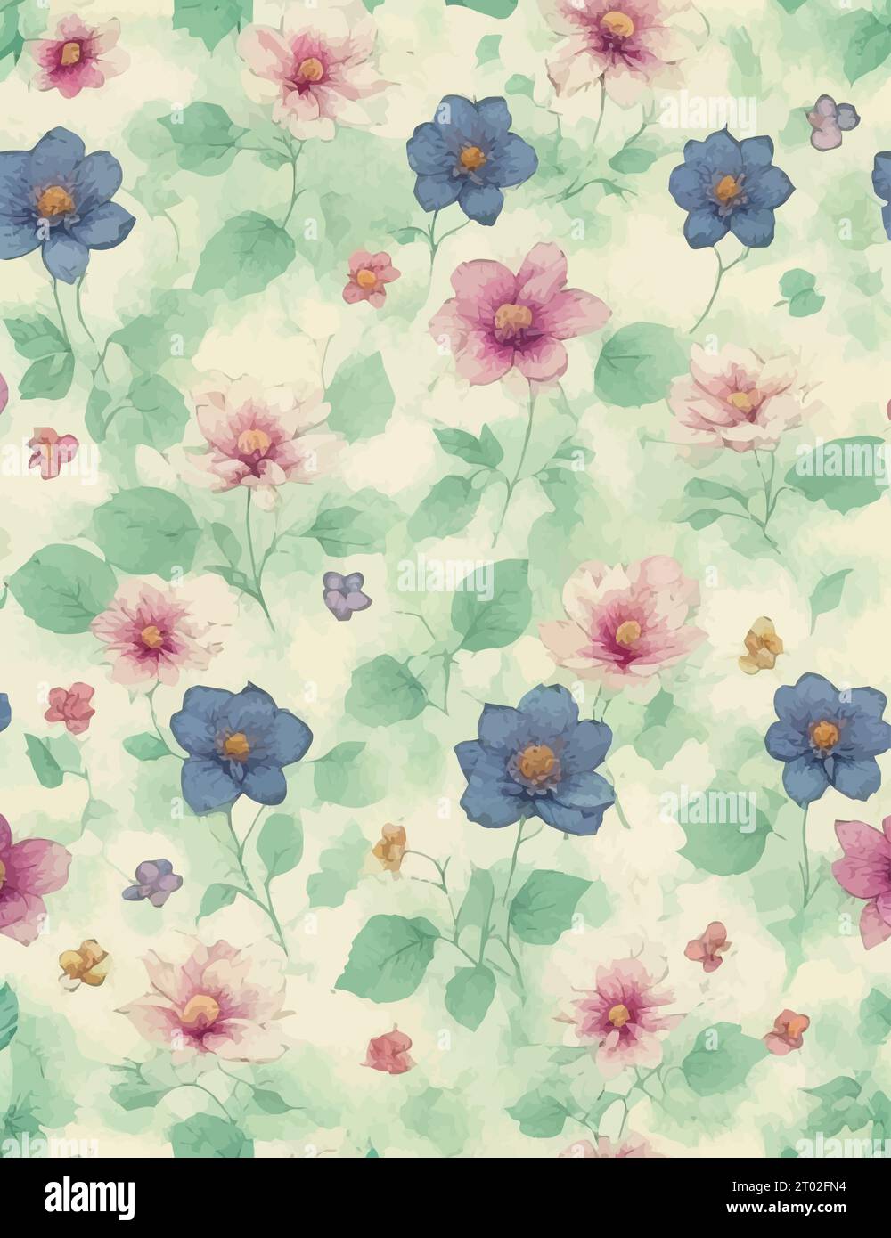 The "Abstract Flower Pattern" a visually captivating image that ...