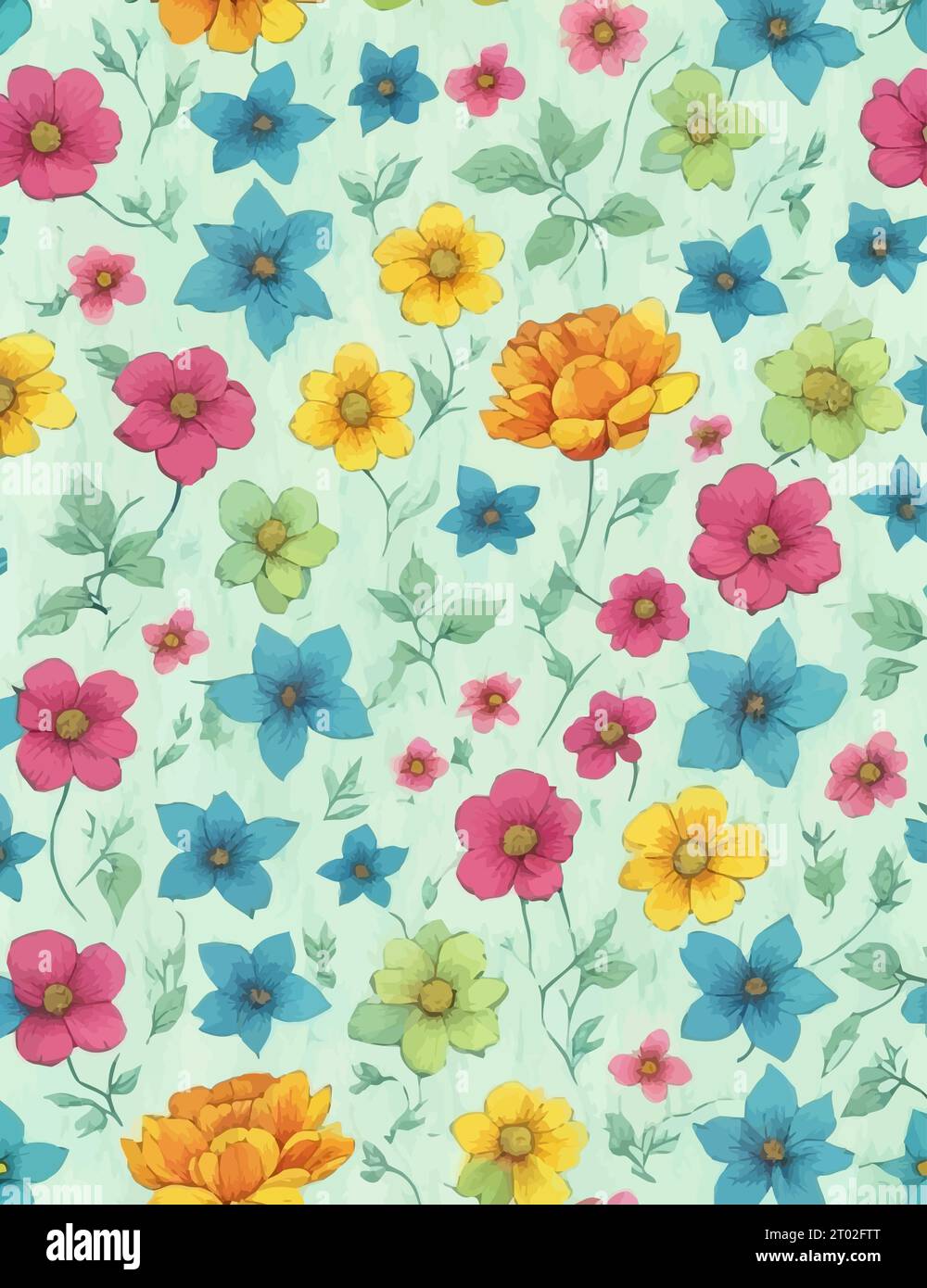 The "Abstract Flower Pattern" a visually captivating image that ...
