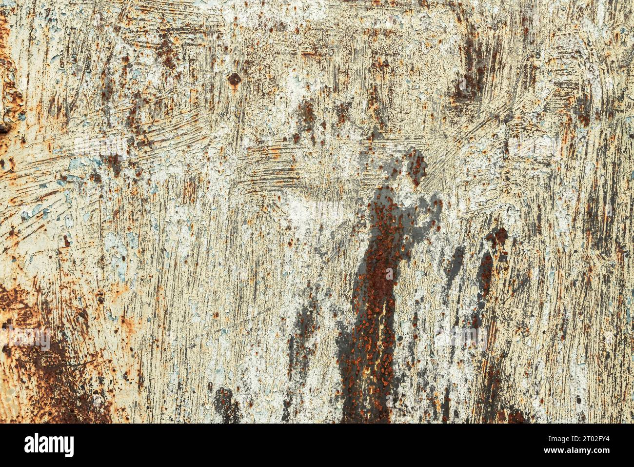 Cracked paint on metal surface. Metal texture with rust Stock Photo - Alamy