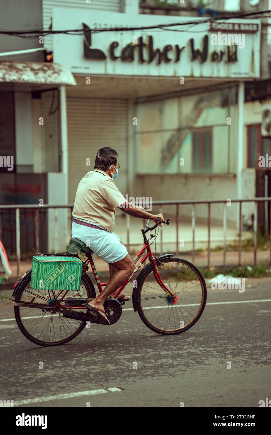 Beautiful Street Photography at vaikom, kerala India Stock Photo - Alamy