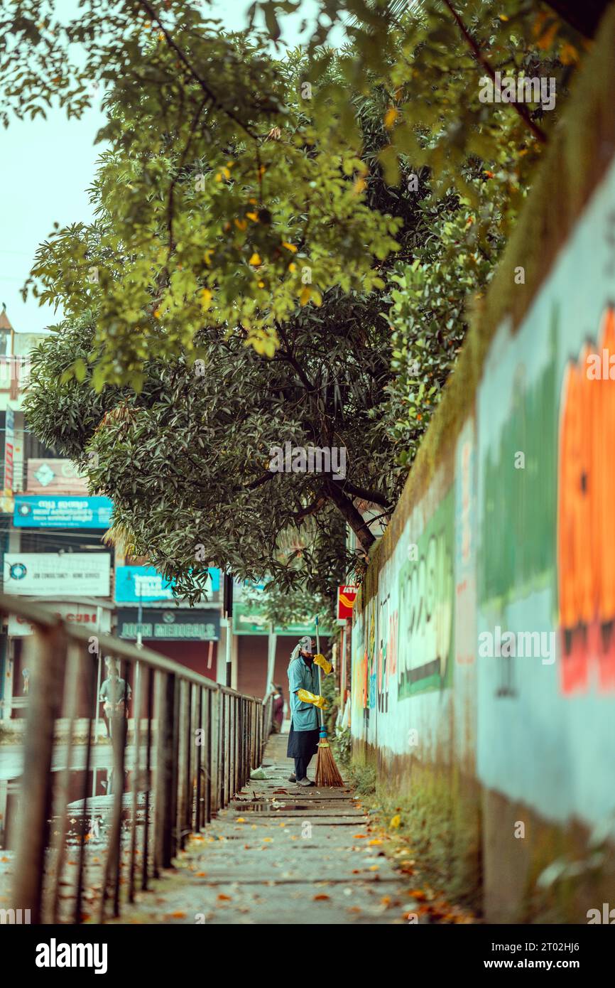 Beautiful Street Photography at vaikom, kerala India Stock Photo - Alamy