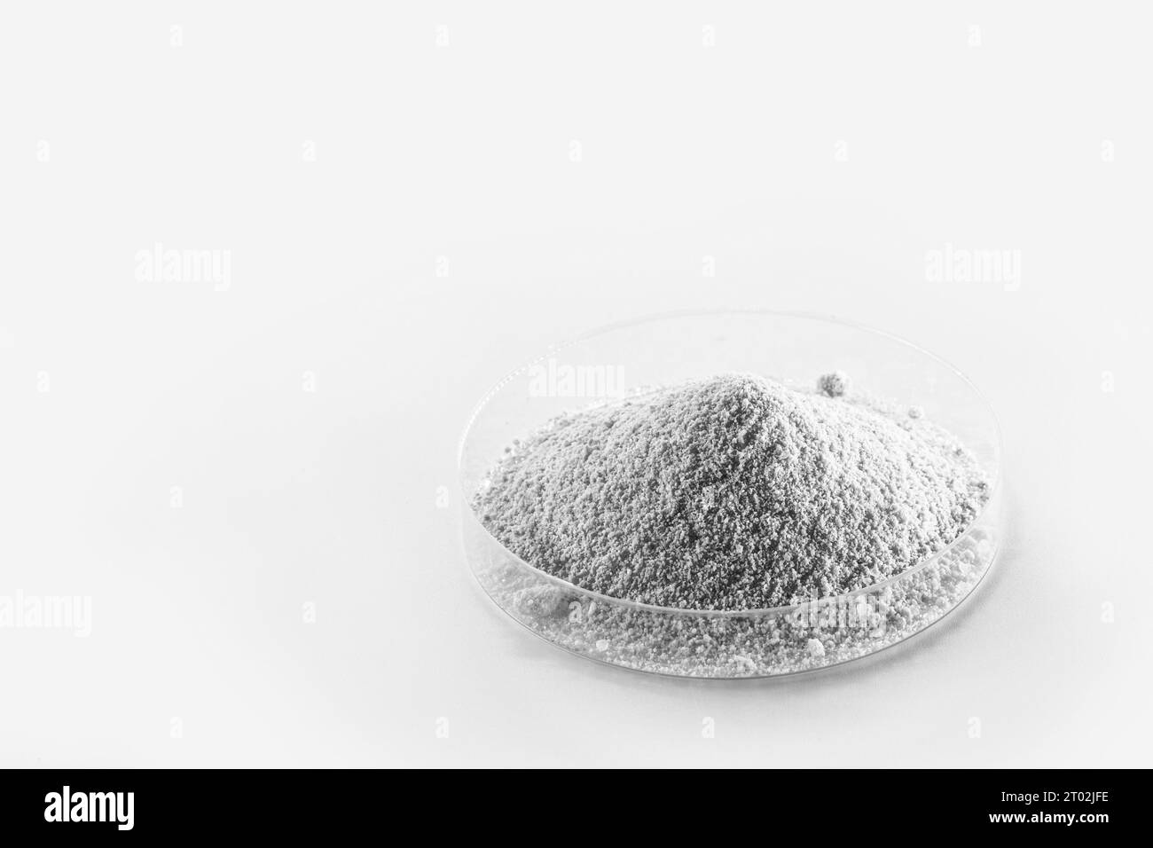 cellulose powder, isolated, copyspace, white powder, industrial ...