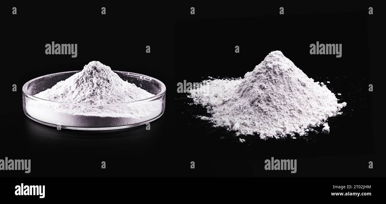 cellulose powder, isolated, copyspace, white powder, industrial ...