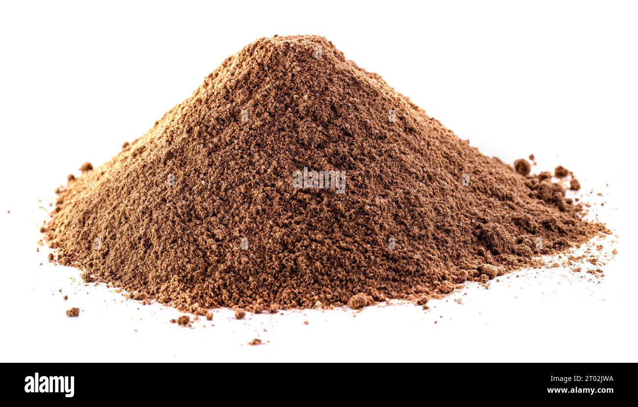 cellulose powder, isolated, copyspace, white powder, industrial ...