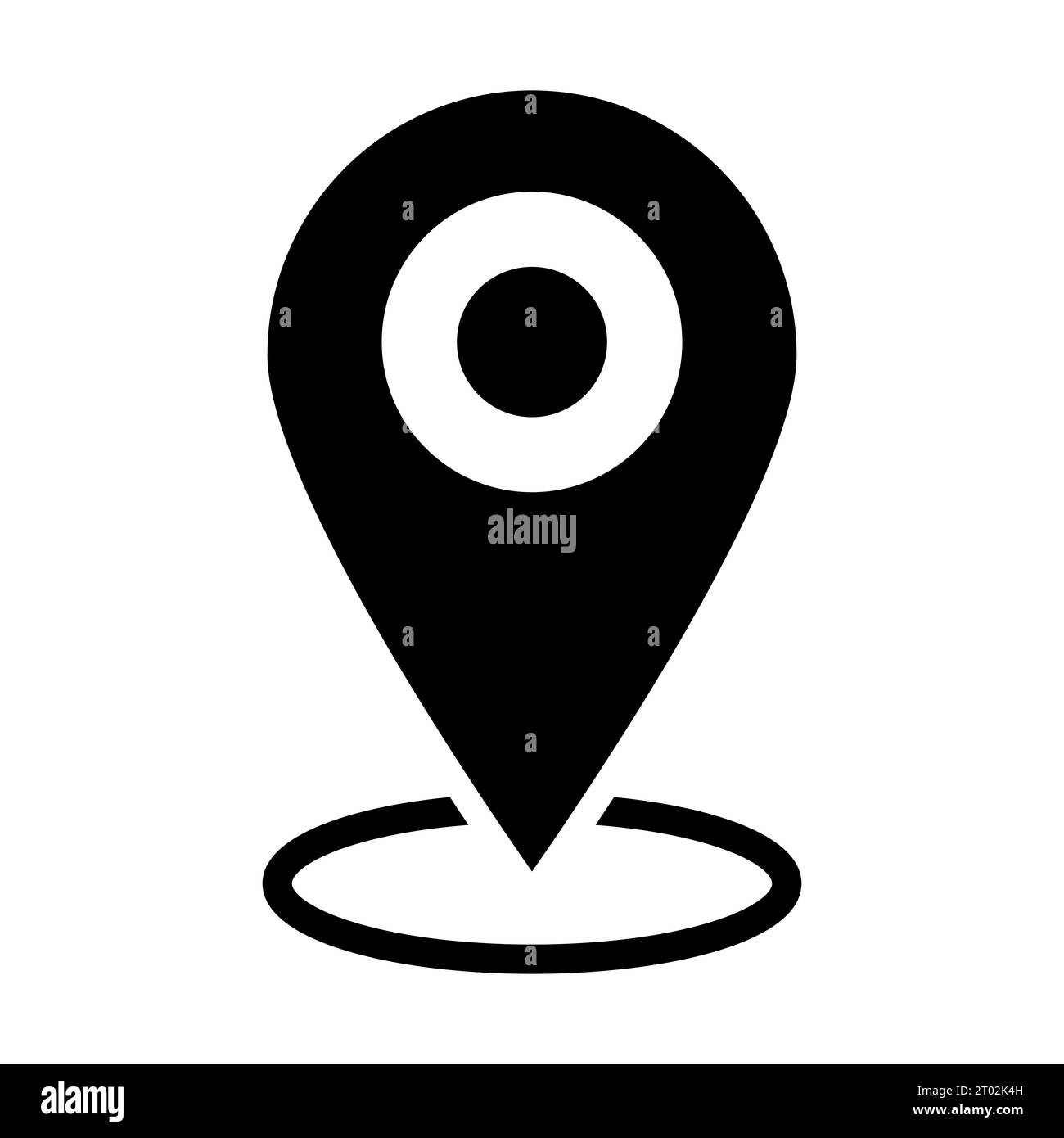 Map pin symbol. Design can use for web and mobile app. Vector ...