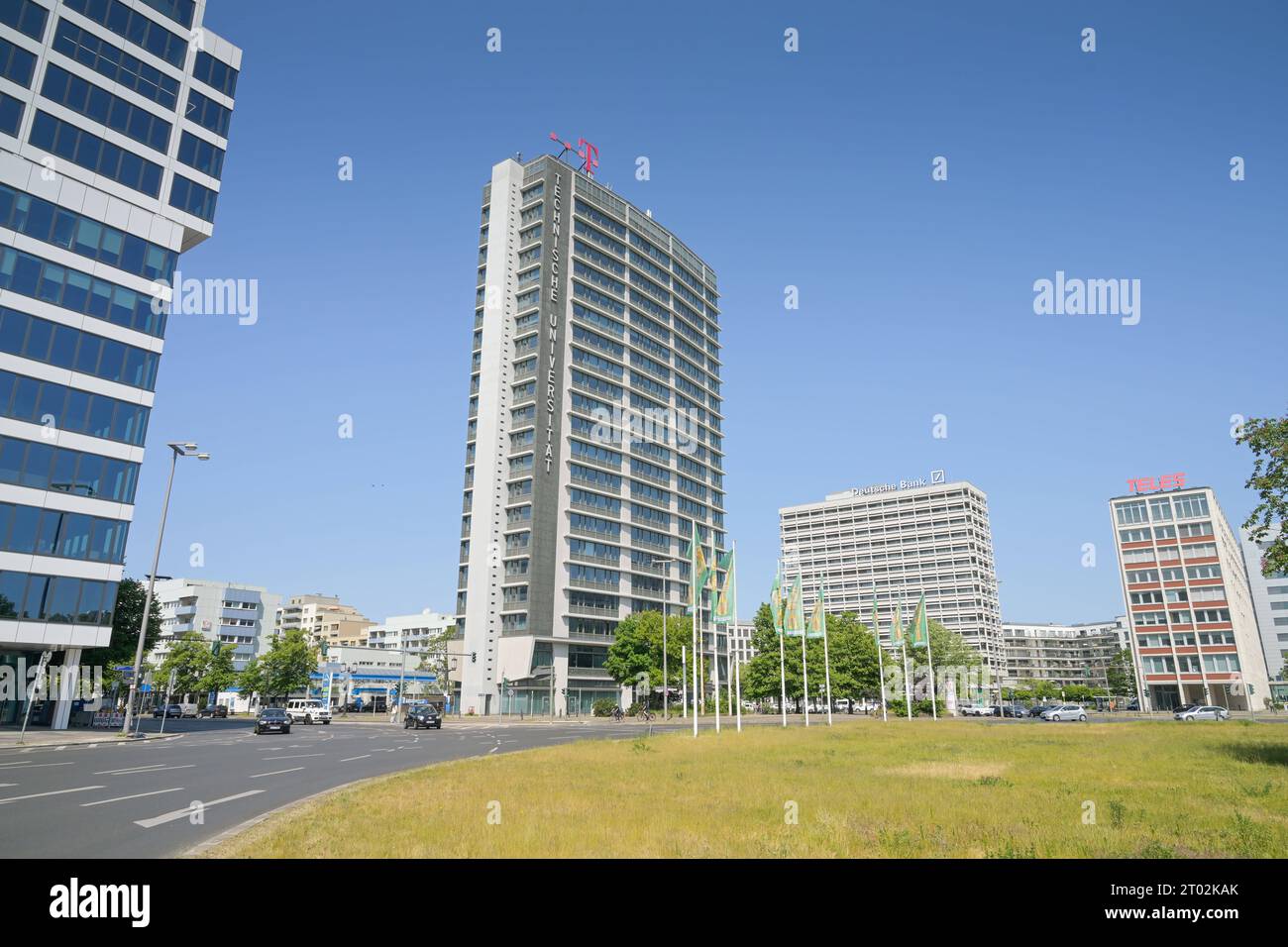 Telefunken-Hochhaus, Ernst-Reuter-Platz, Charlottenburg, Berlin ...
