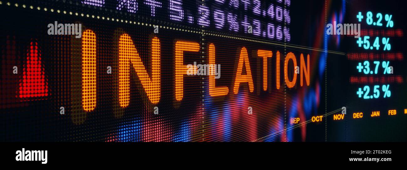 Rising inflation Rising inflation. Prices for consumer goods and energy ...