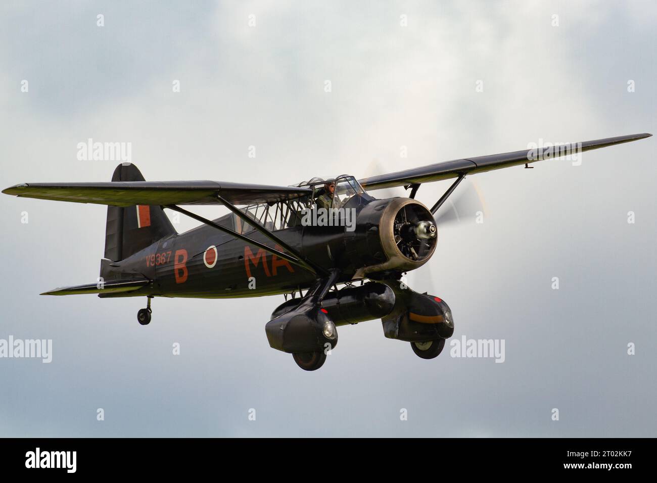 A Westland Lysander at the Shuttleworth Collection Race Day Air Show ...