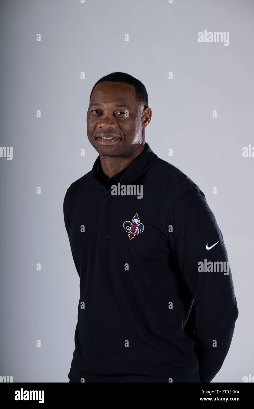 New Orleans Pelicans head coach Willie Green poses for portraits during ...