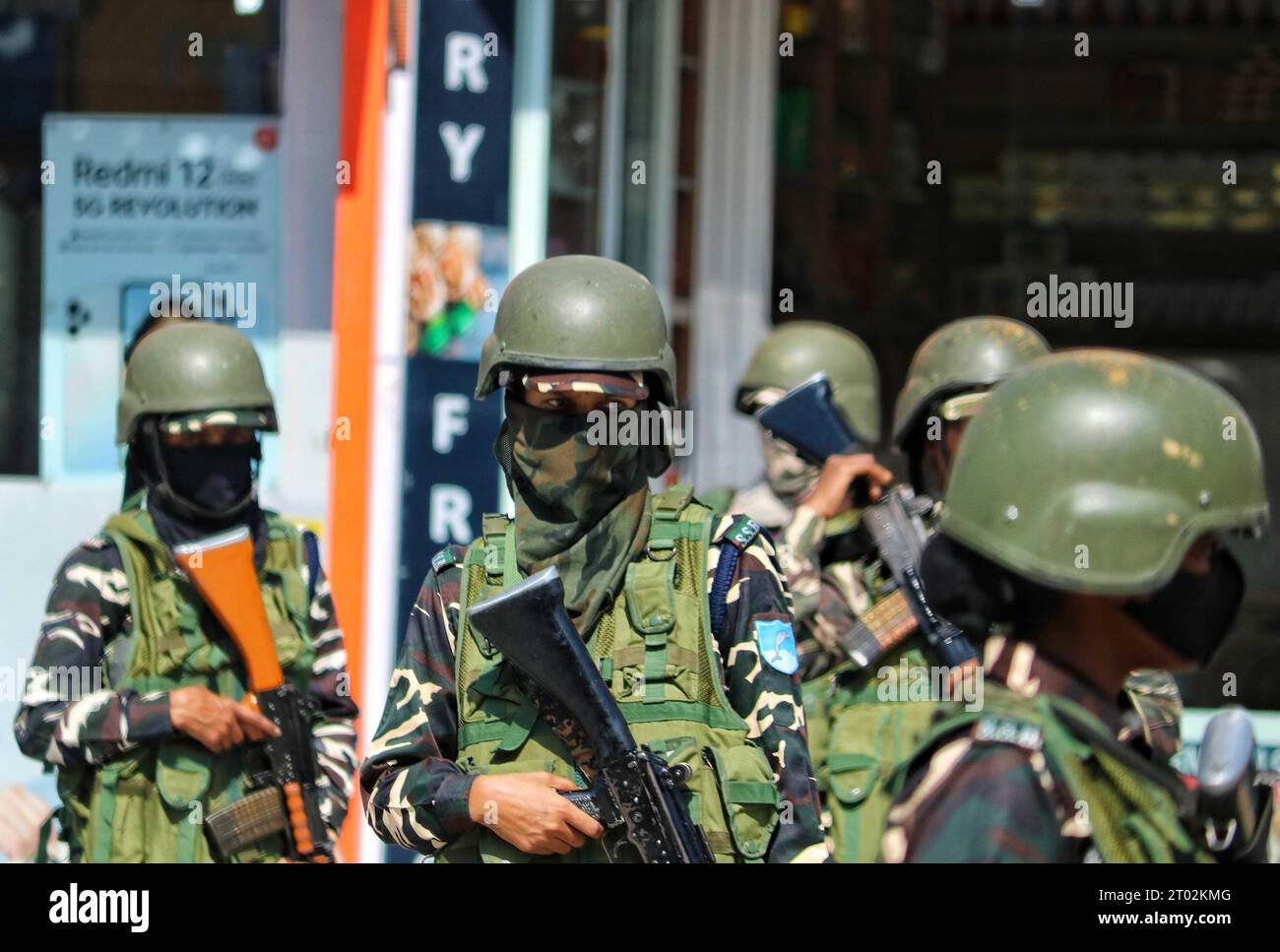 Indian women paramilitary soldiers hi-res stock photography and images ...