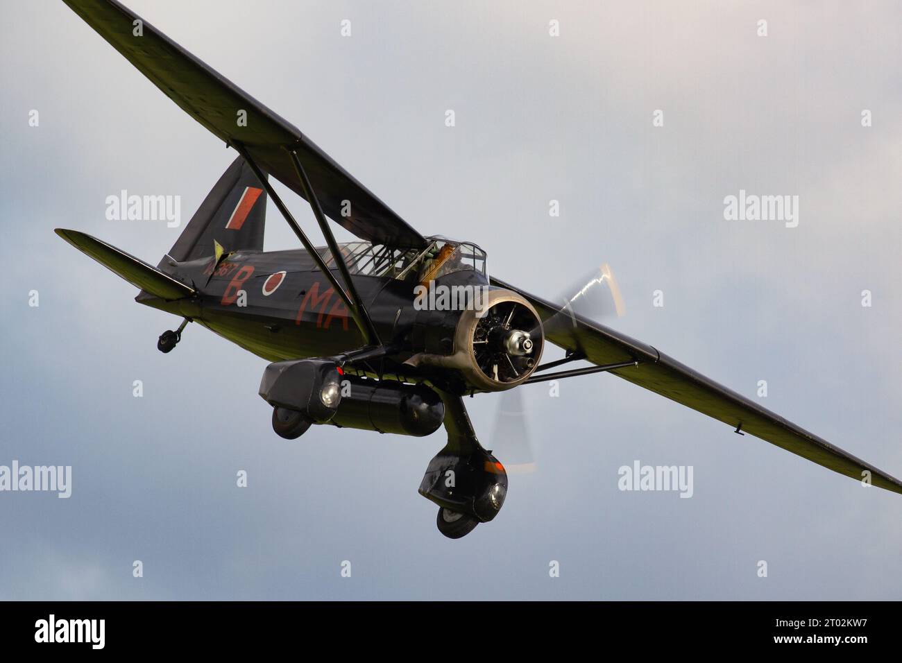 A Westland Lysander at the Shuttleworth Collection Race Day Air Show ...