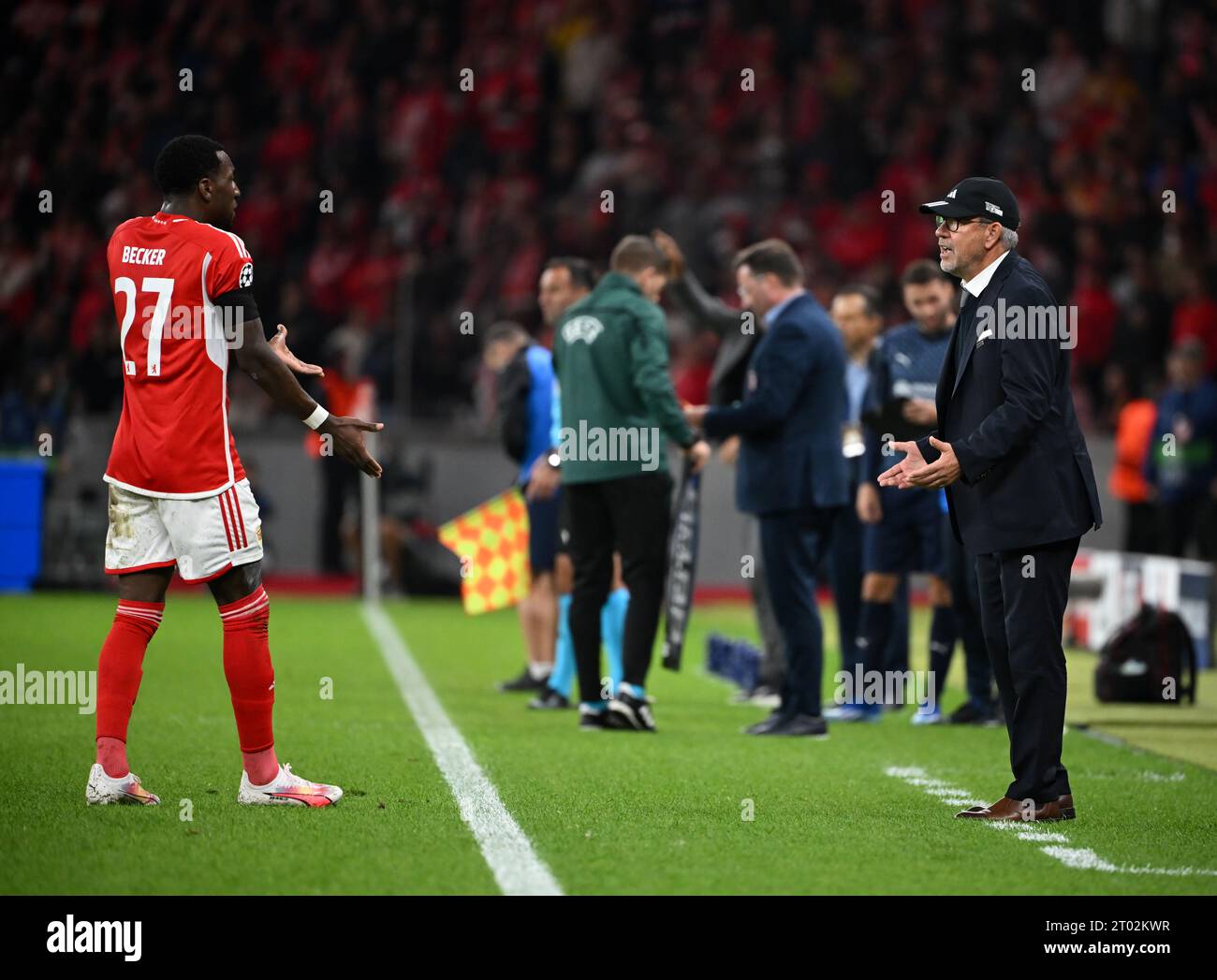 Berlin, Germany. 03rd Oct, 2023. Soccer: Champions League, 1. FC Union ...