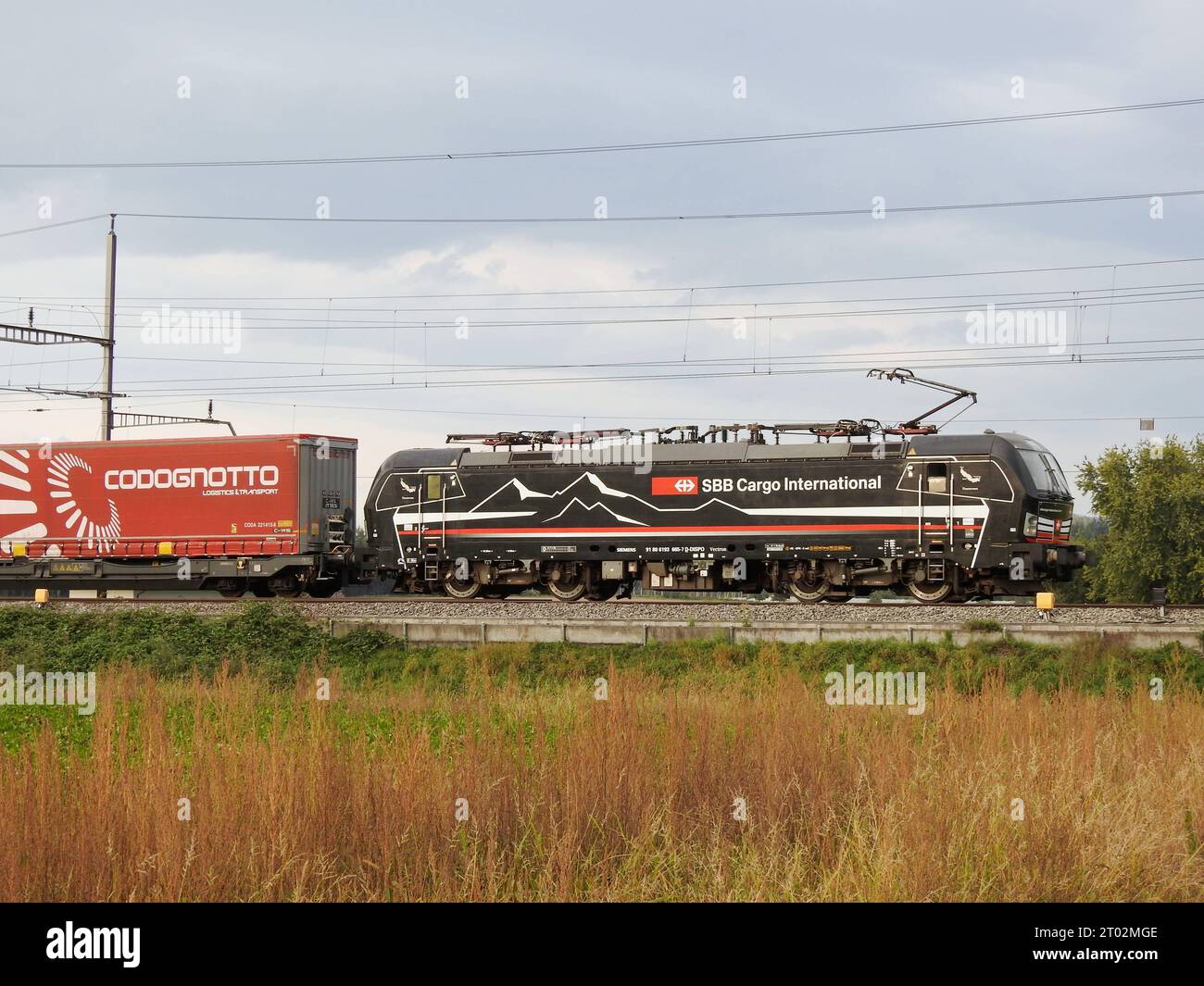 Foto Manuel Geisser 03.10.2023 Brugg Schweiz Schienengueterverkehr ...