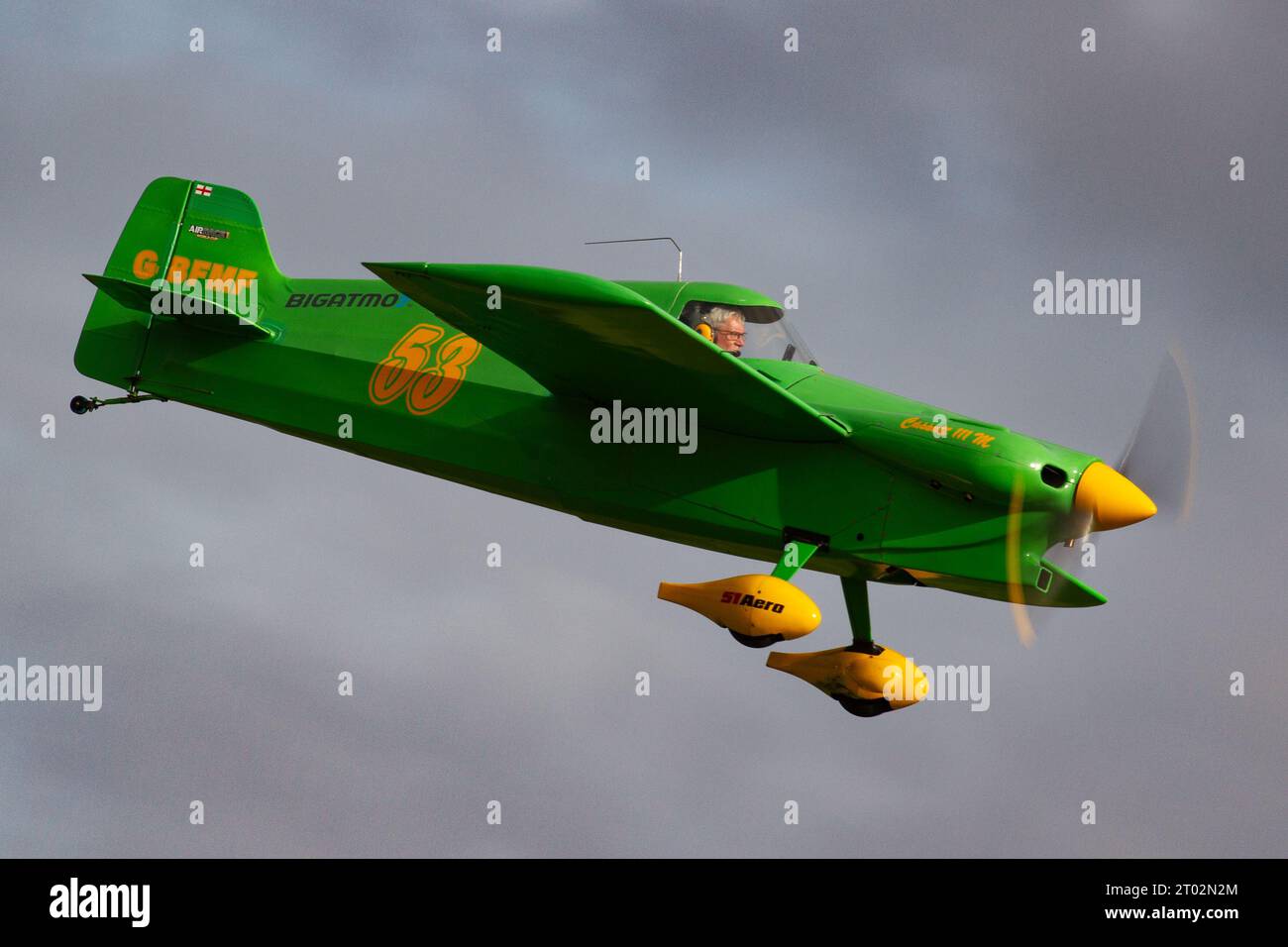 A Cassutt Racer IIIM at the Shuttleworth Collection Race Day Air Show ...