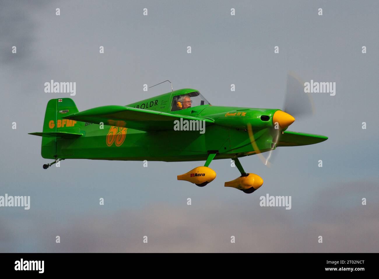 A Cassutt Racer IIIM at the Shuttleworth Collection Race Day Air Show ...