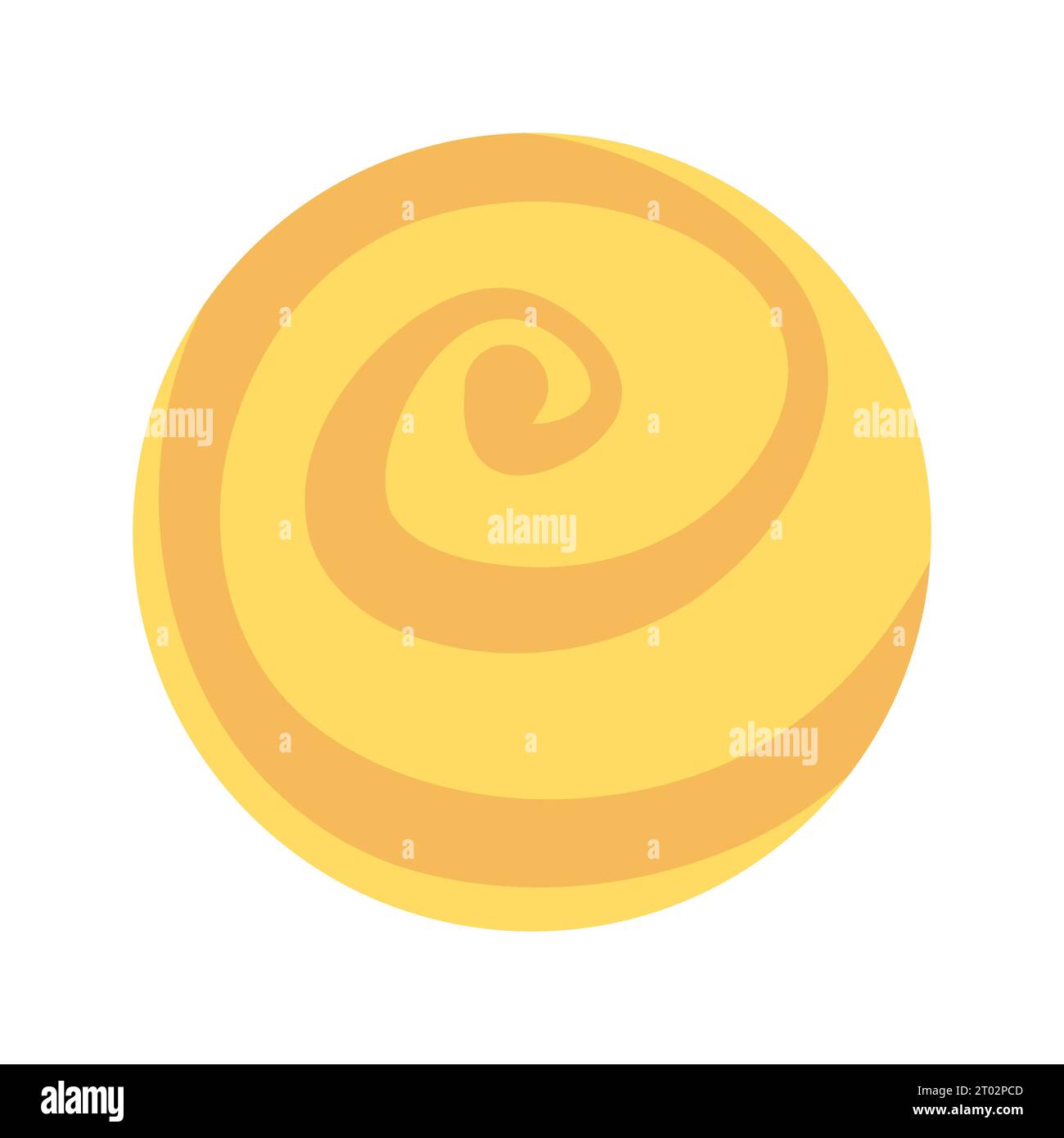 Whirl planet sphere 2D cartoon object Stock Vector Image & Art - Alamy