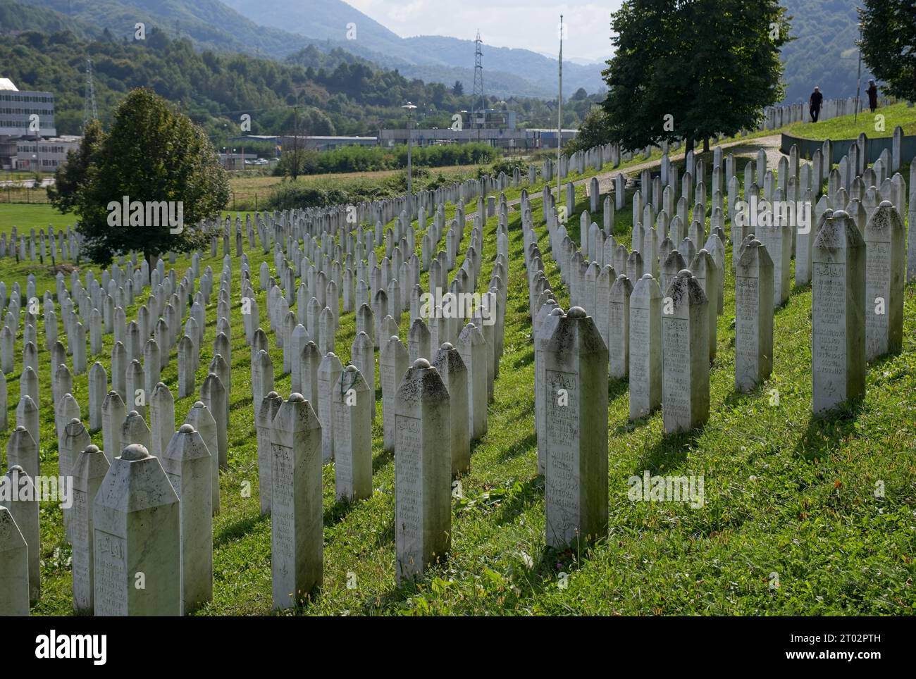 Potocari, Bosnia and Herzegovina - Oct 2, 2023: Srebrenica - Potocari ...