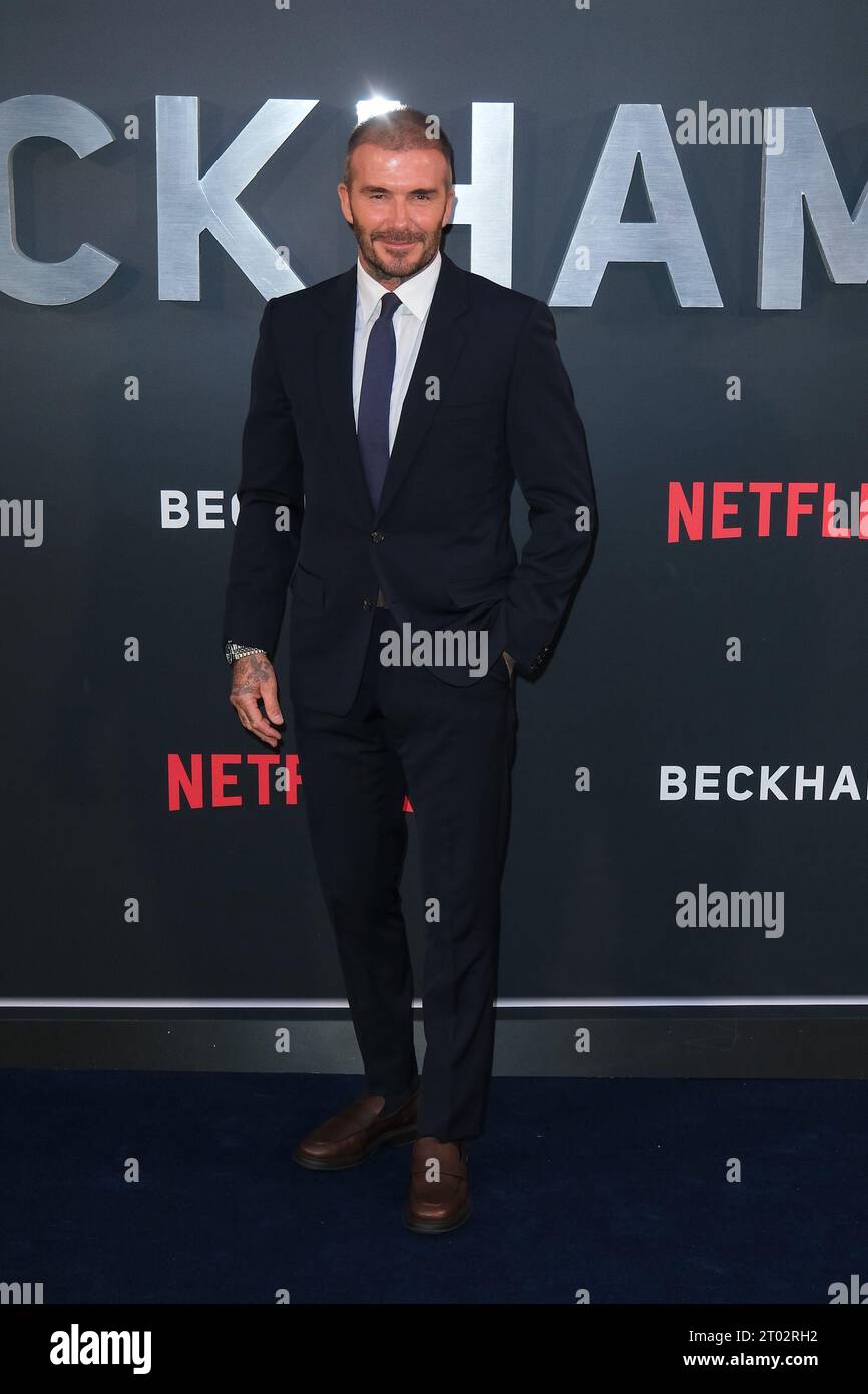 London, UK. 3rd Oct, 2023. David Beckham photographed during The ...