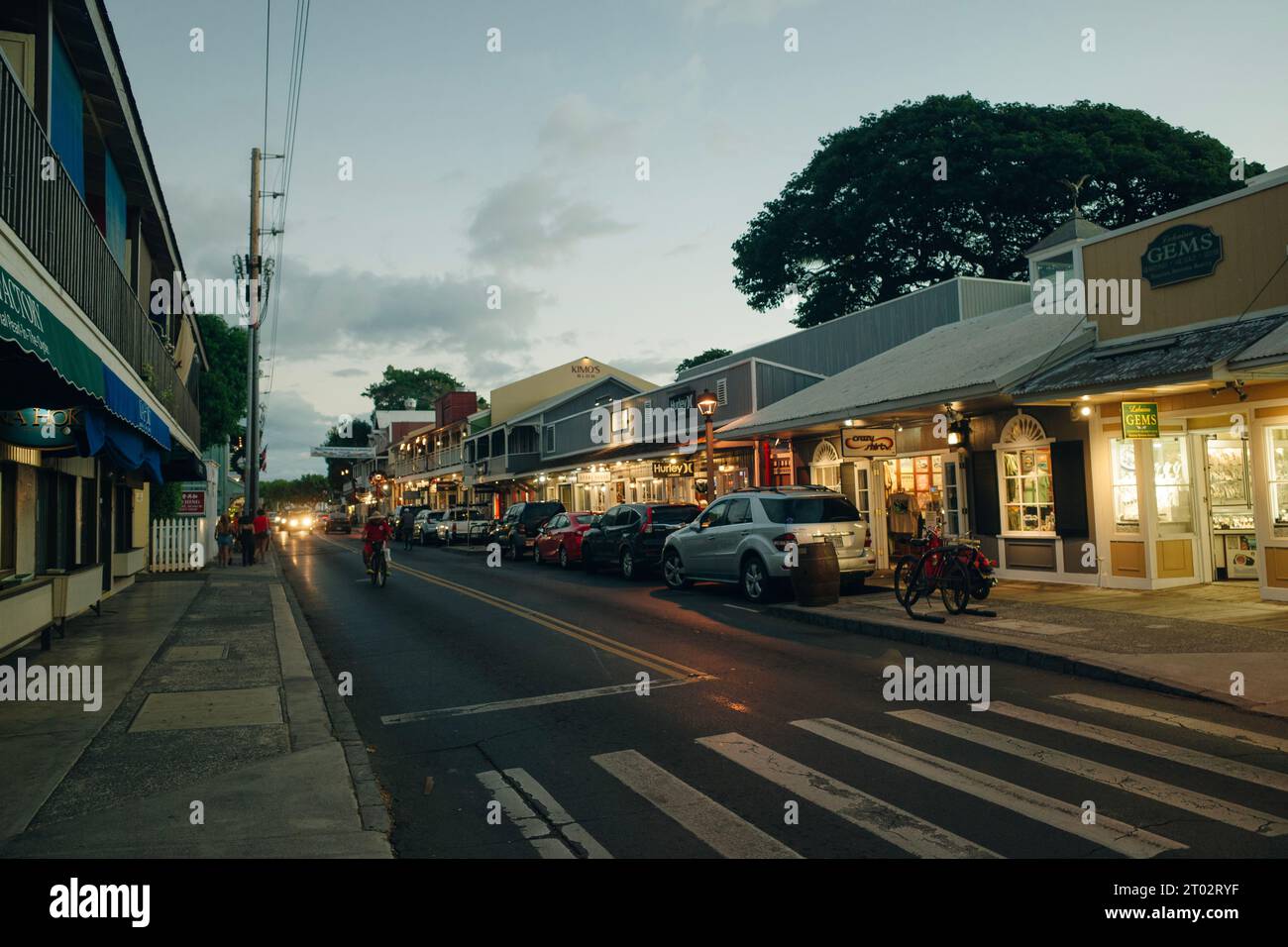 LAHAINA, HI - dec 2020: Old Lahaina storefronts on the Lahaina, Maui ... LAHAINA, HI - dec 2020: Old Lahaina storefronts on the Lahaina, Maui ...