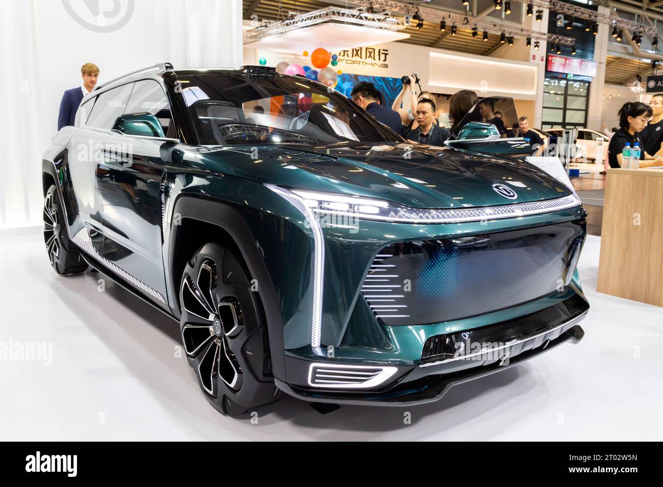 Nobo INest 3.0 Concept electric car at the IAA Mobility 2023 motor show in Munich, Germany ...