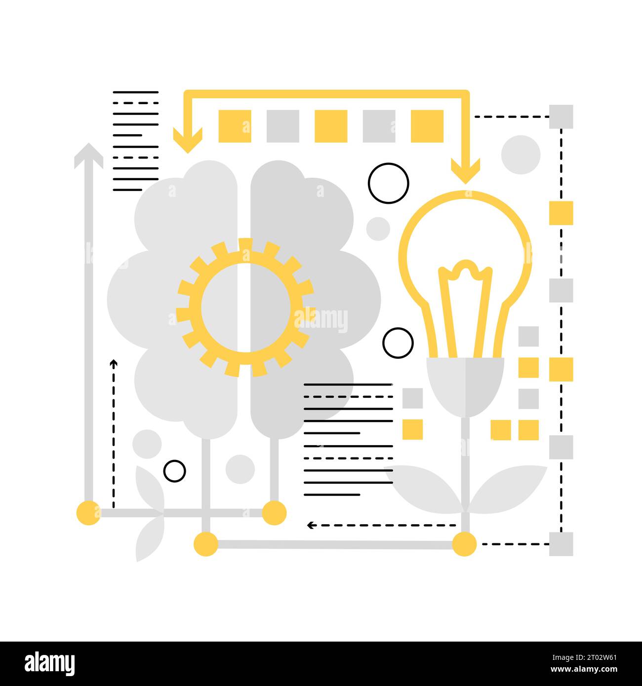 Startup business idea. Creative startup project, launching and ...