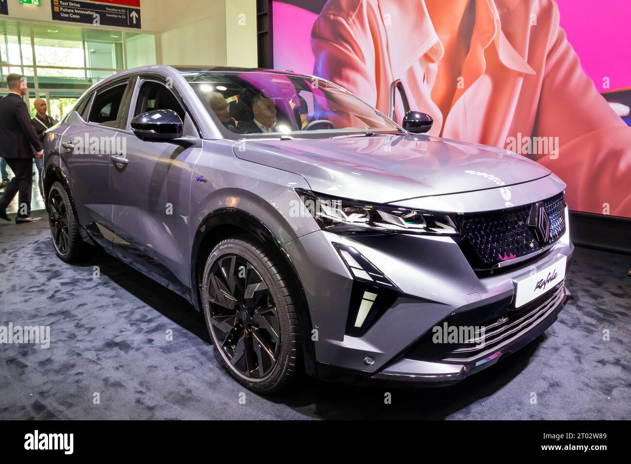 Renault Rafale electric SUV car at the IAA Mobility 2023 motor show in ...