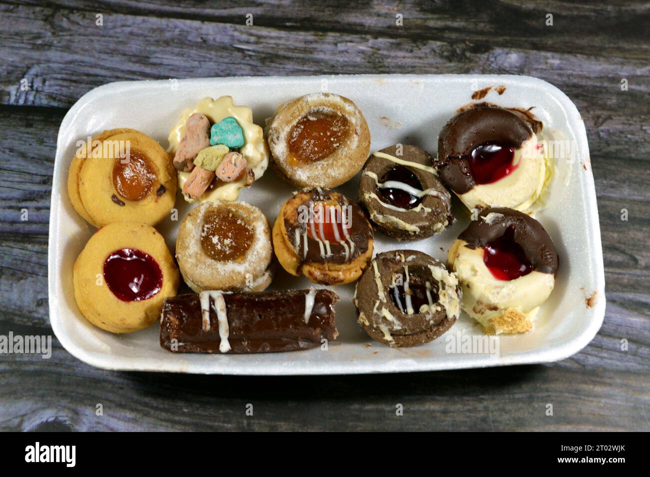 Assorted French sable cookies, Buttery, crumbly, decadent, and simple ...