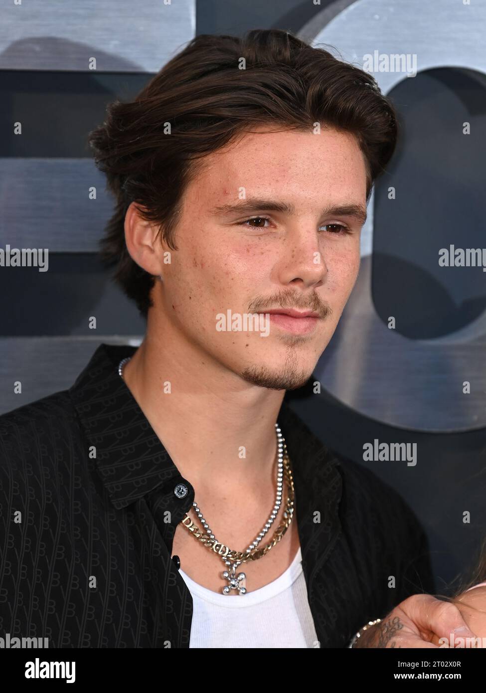 London, UK. October 3rd, 2023. Cruz Beckham arriving at the Beckham ...