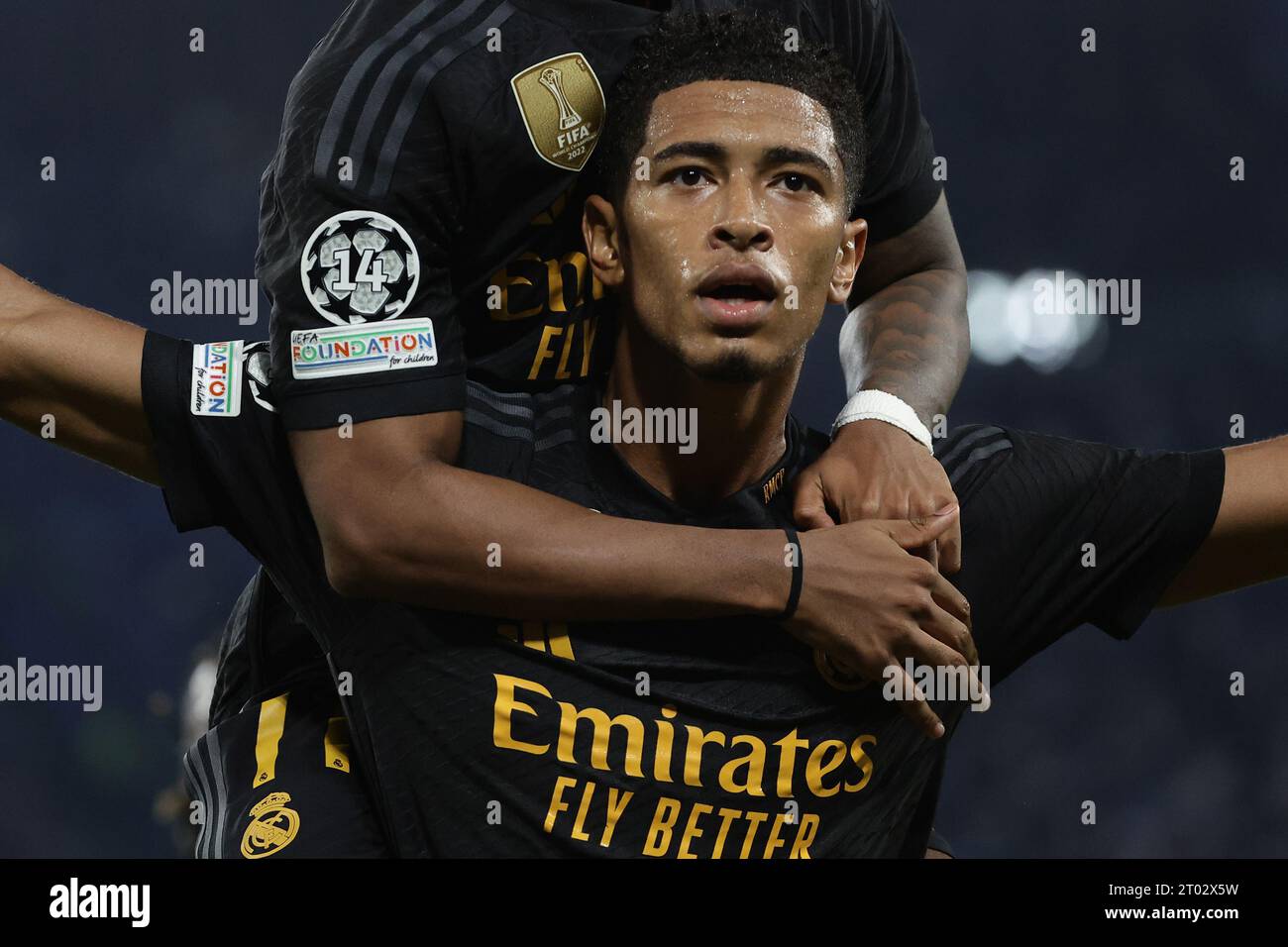 Naples, Italy. 03rd Oct, 2023. Jude Bellingham of Real Madrid CF ...