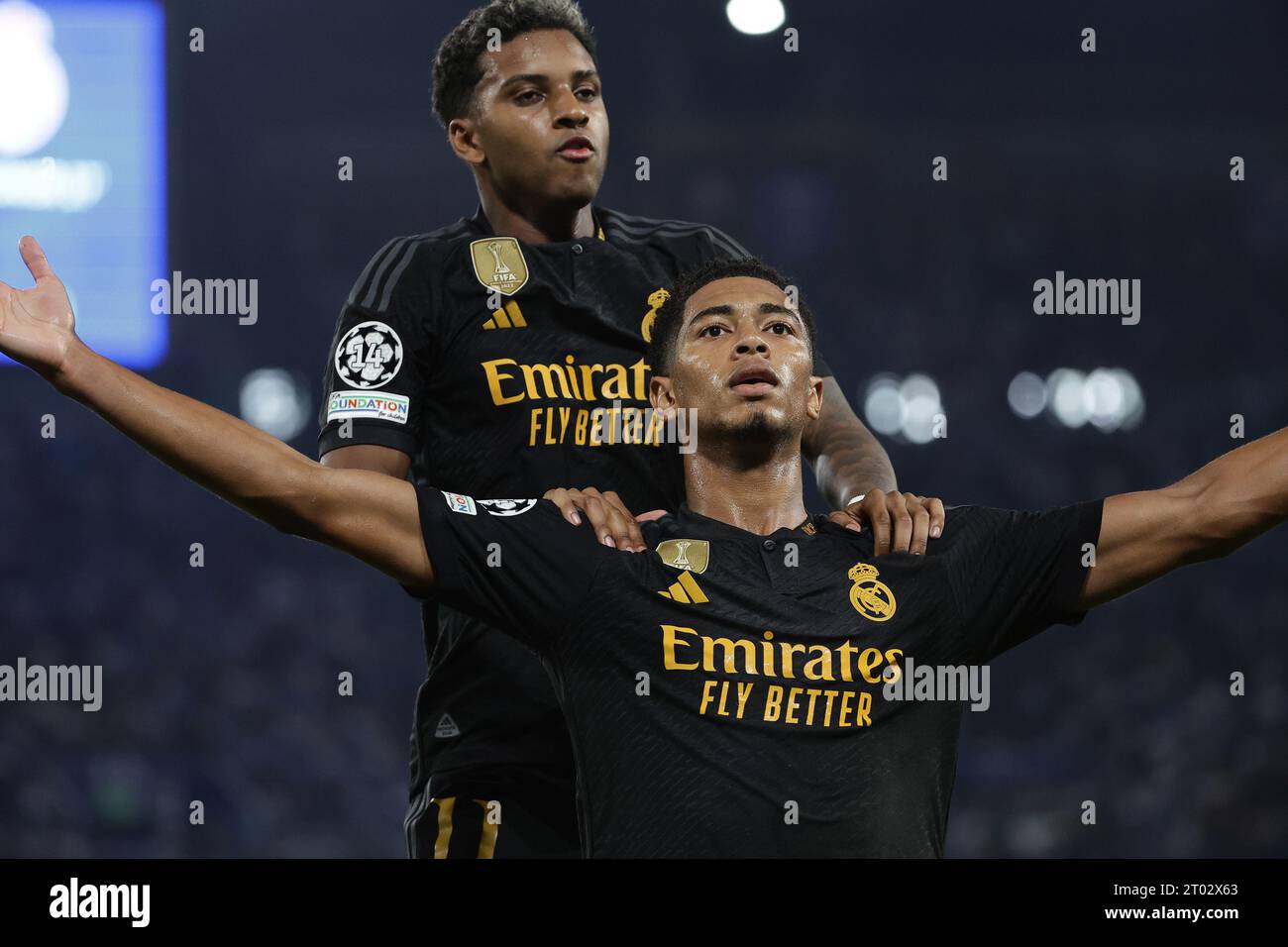 Naples, Italy. 03rd Oct, 2023. Jude Bellingham of Real Madrid CF ...