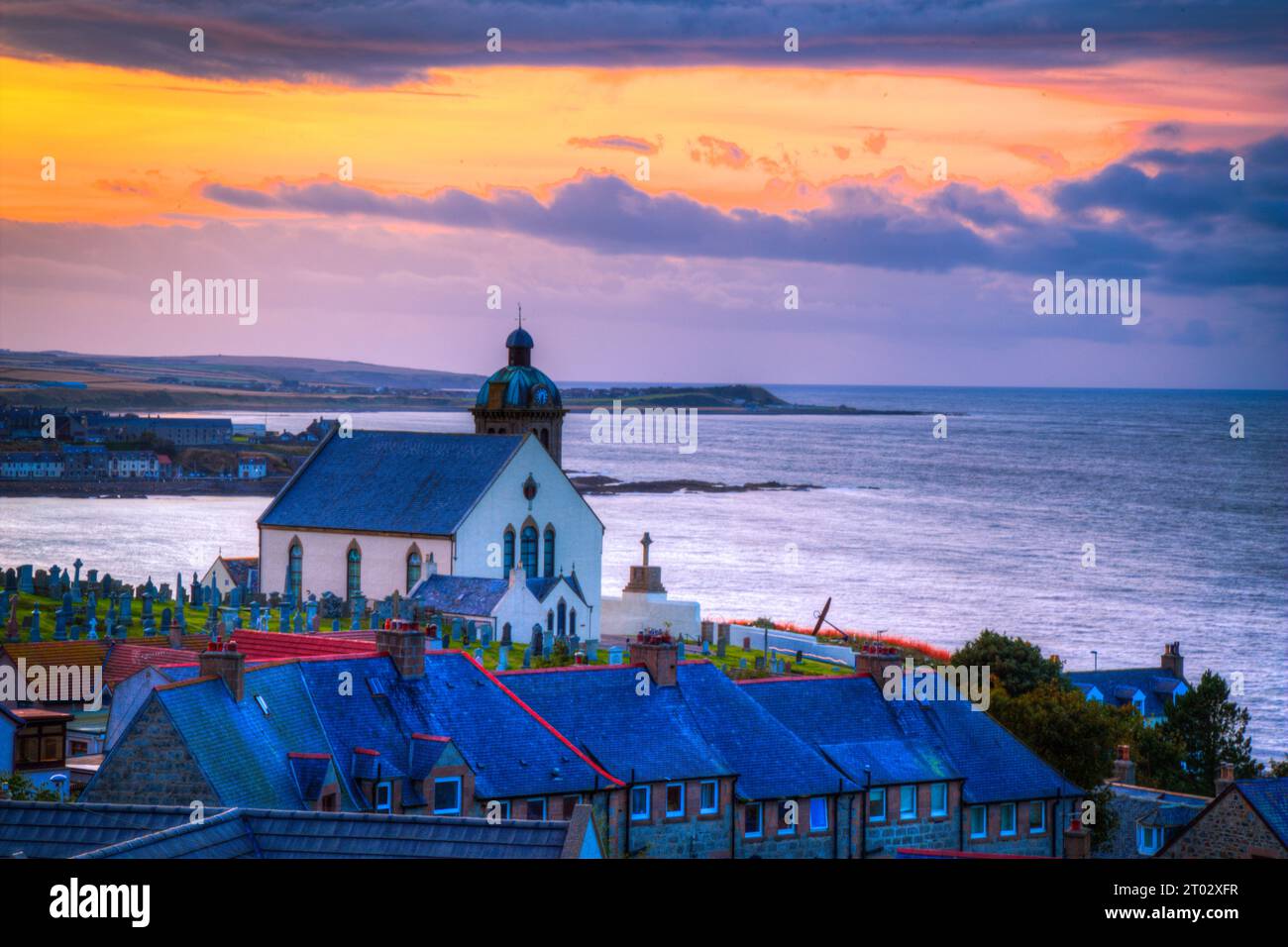 macduff church aberdeenshire scotland Stock Photo - Alamy