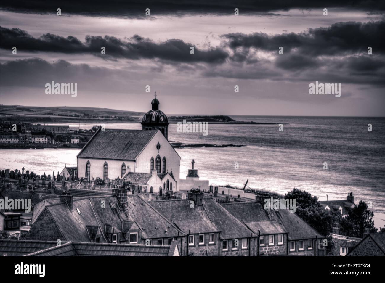 macduff church aberdeenshire scotland Stock Photo - Alamy