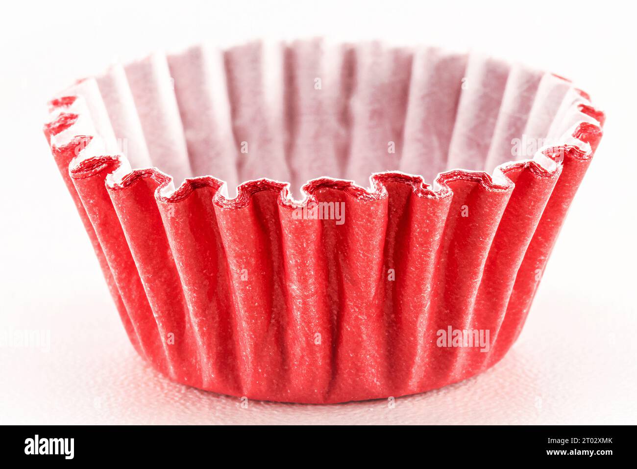 paper basket of candy on isolated background, brigadeiro packaging ...
