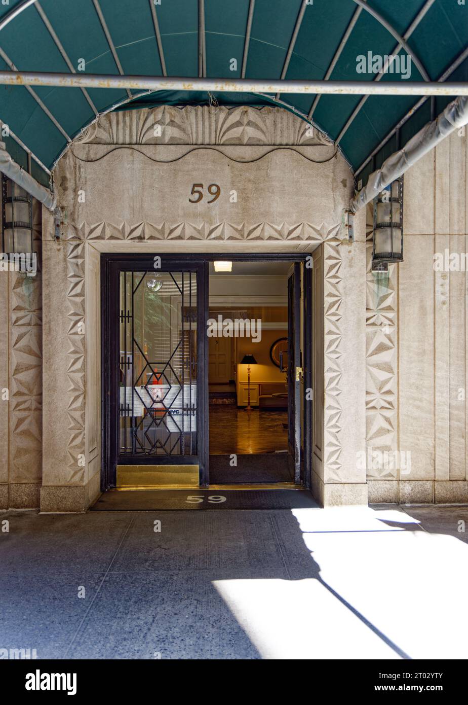 59 west 12th street hi-res stock photography and images - Alamy