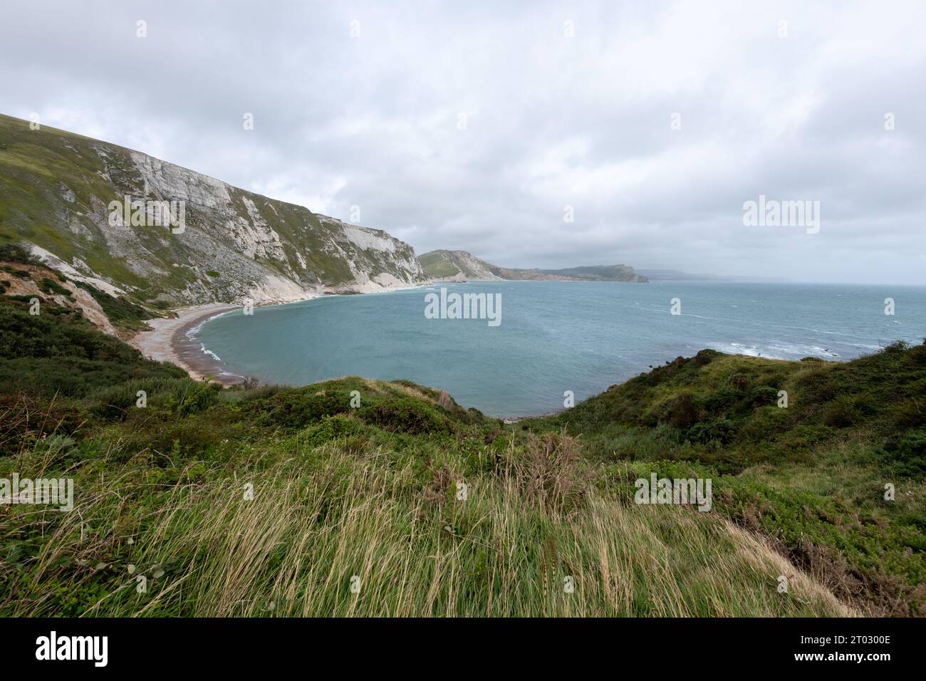 Landscape photo of Mupe bay on the Jurassic coast in Dorset Stock Photo ...