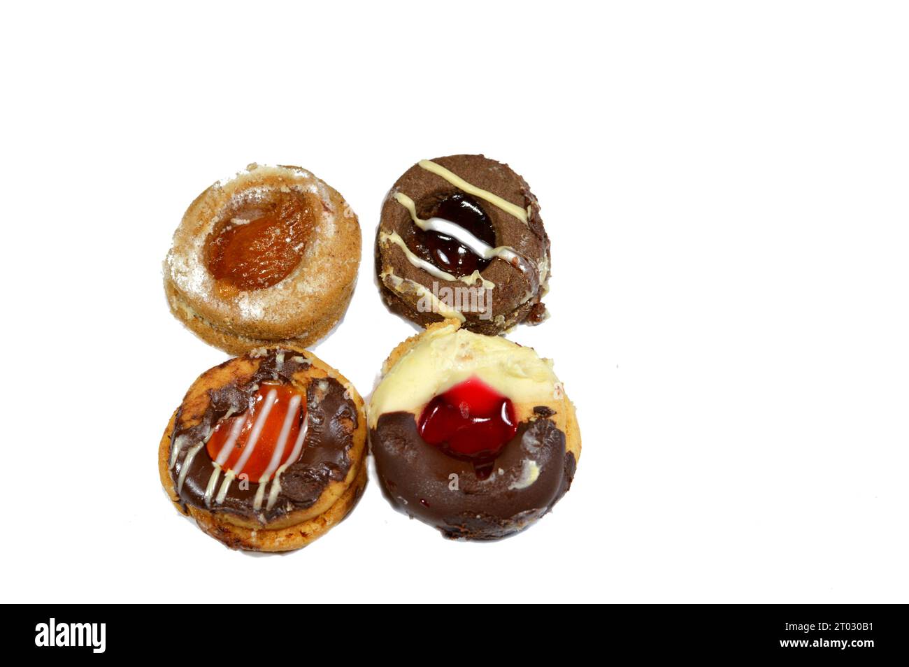 Assorted French sable cookies, Buttery, crumbly, decadent, and simple ...