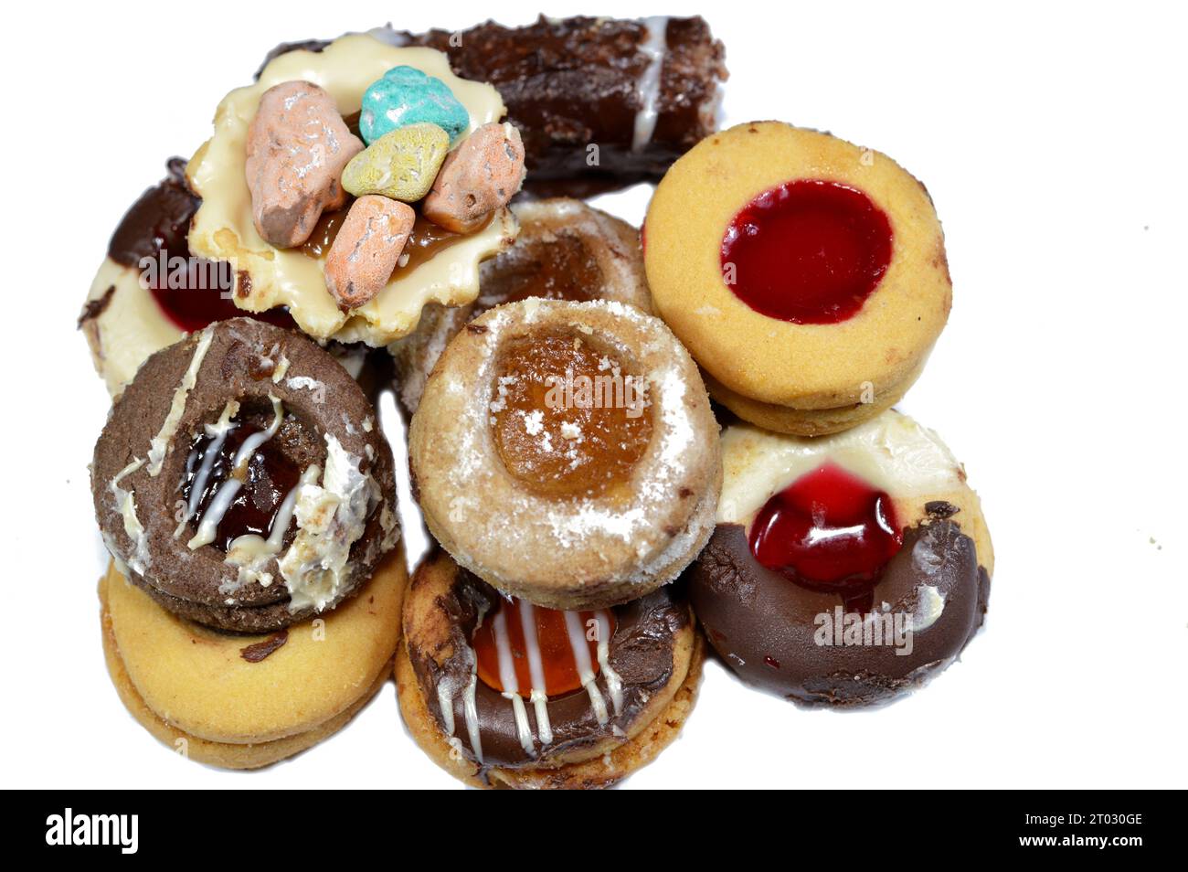 Assorted French sable cookies, Buttery, crumbly, decadent, and simple ...