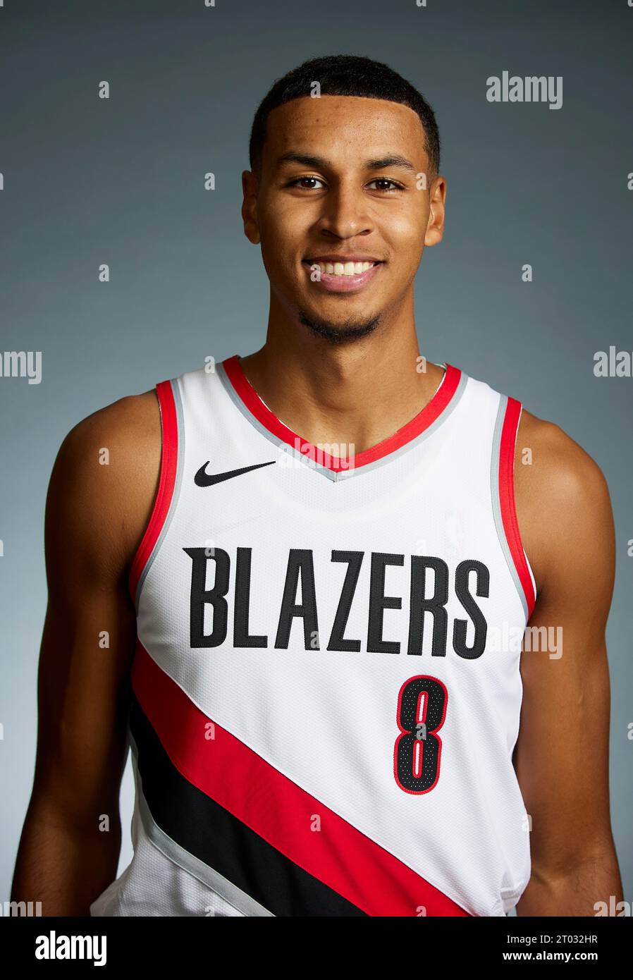 Portland Trail Blazers forward Kris Murray poses for a portrait during ...