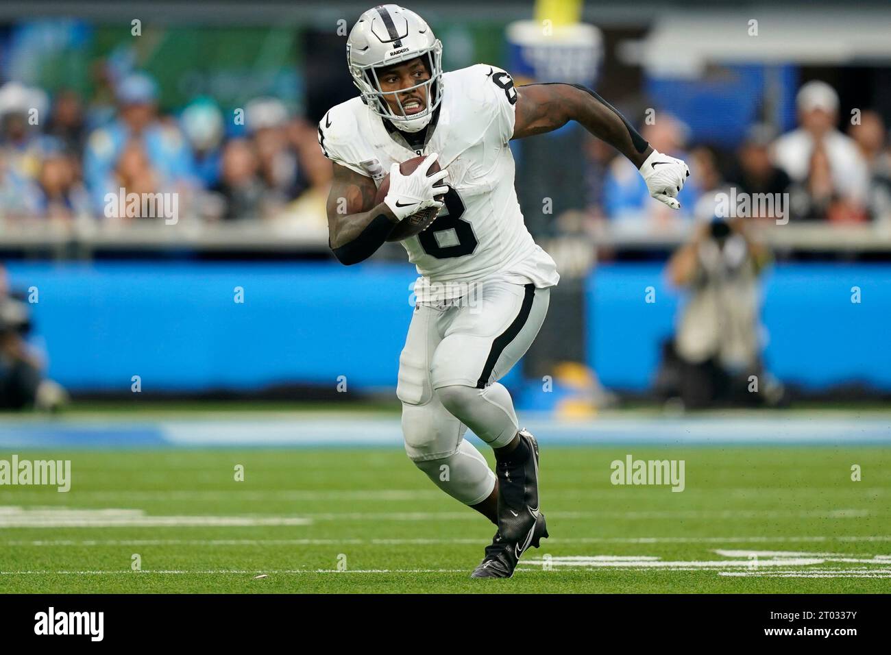 Las Vegas Raiders running back Josh Jacobs runs the ball during the ... Las Vegas Raiders running back Josh Jacobs runs the ball during the ...