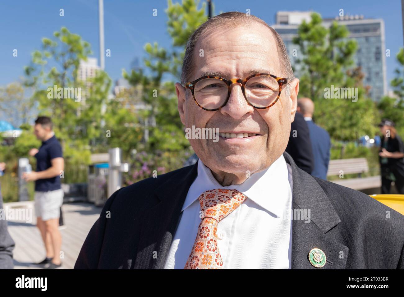 Congressman Jerry Nadler attends grand opening of Gansevoort Peninsula ...