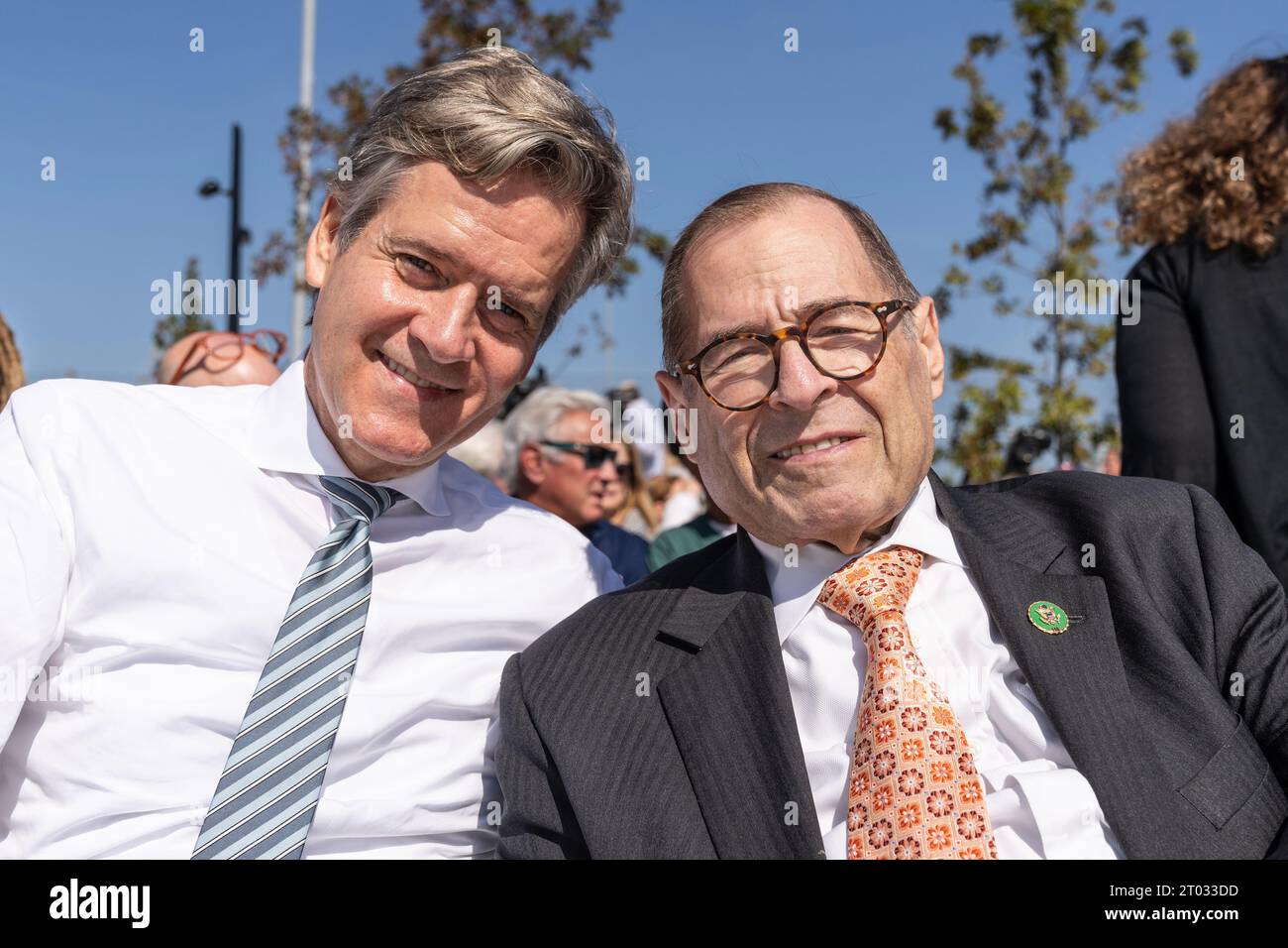 State Senator Brad Hoylman-Sigal and Congressman Jerry Nadler attend ...