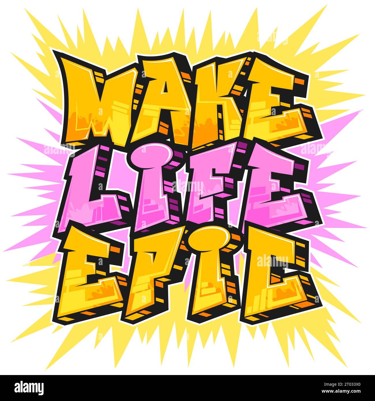 Urban mural graffiti Cut Out Stock Images & Pictures - Alamy