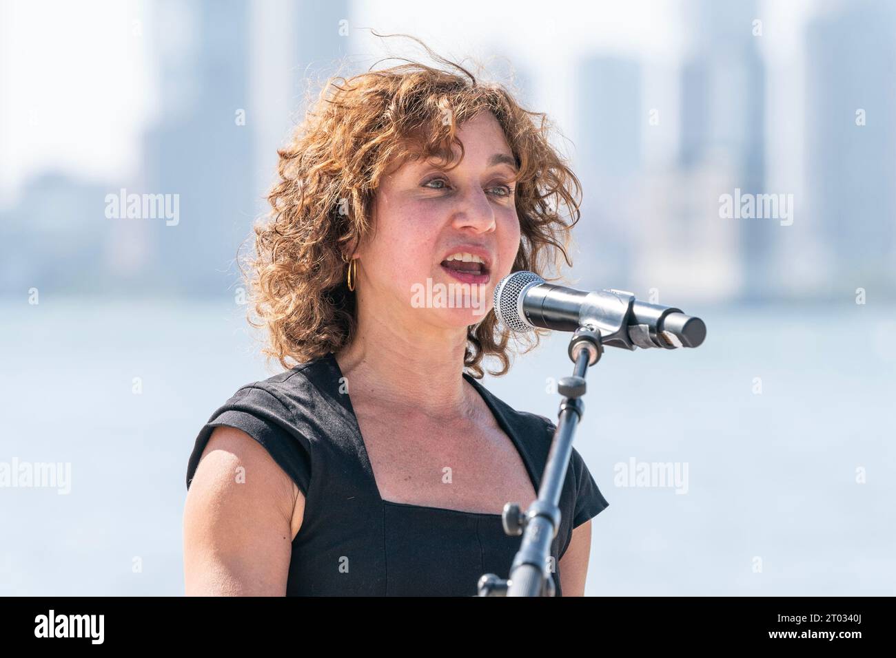 Deputy mayor Meera Joshi speaks during grand opening of Gansevoort ...