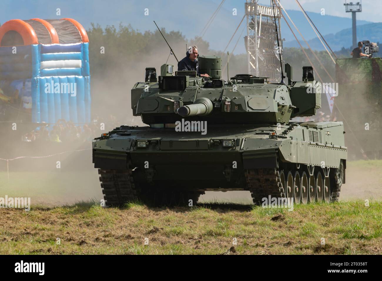 Leopard 2A7V Tank at NATO Days 2023 in Ostrava, Czech Republic Stock ...