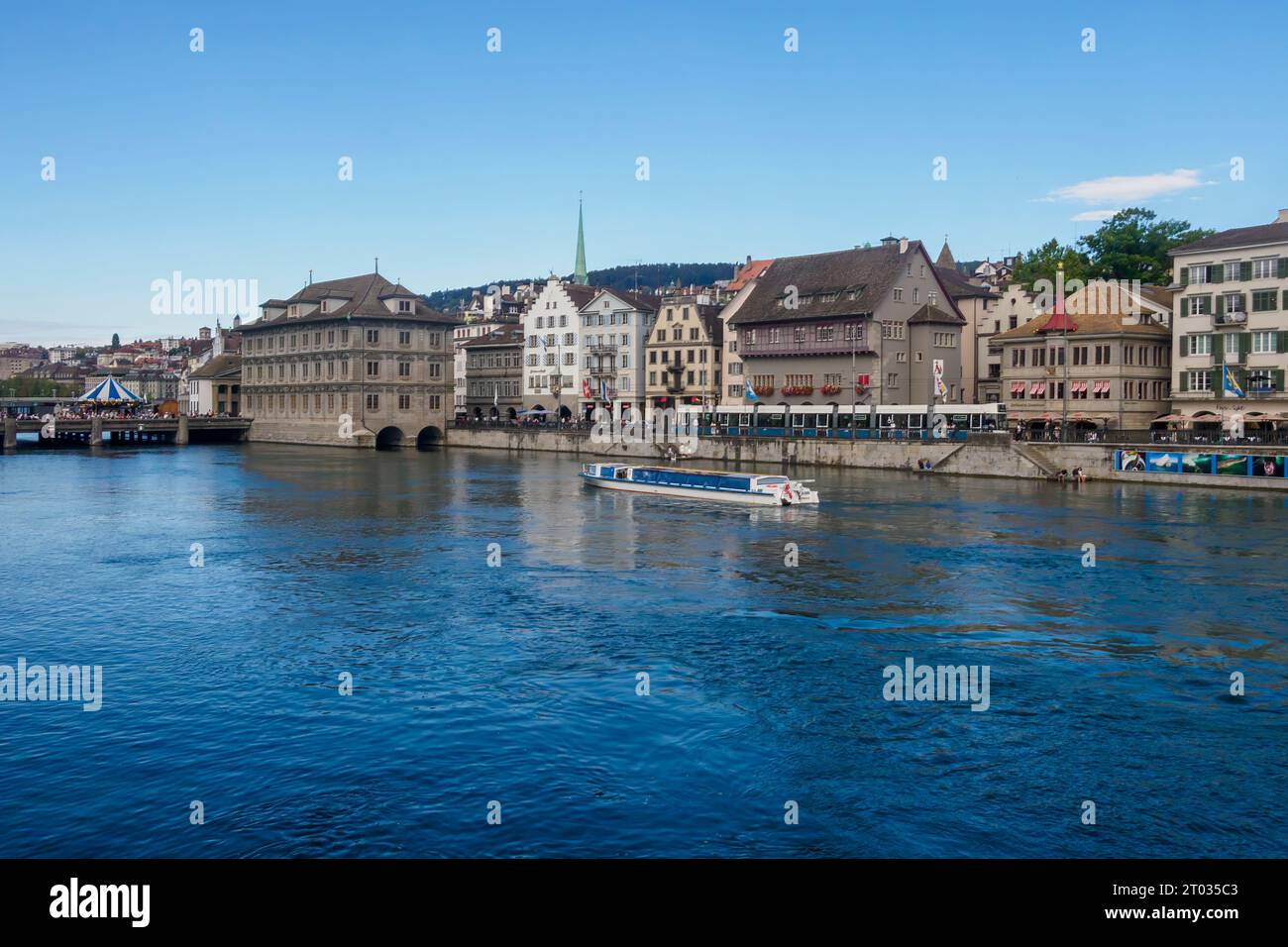 Limmatquai limmat river quay hi-res stock photography and images - Alamy