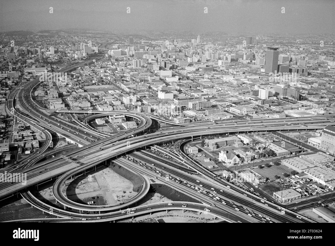 Los Angeles, California, USA in 1965 Stock Photo - Alamy