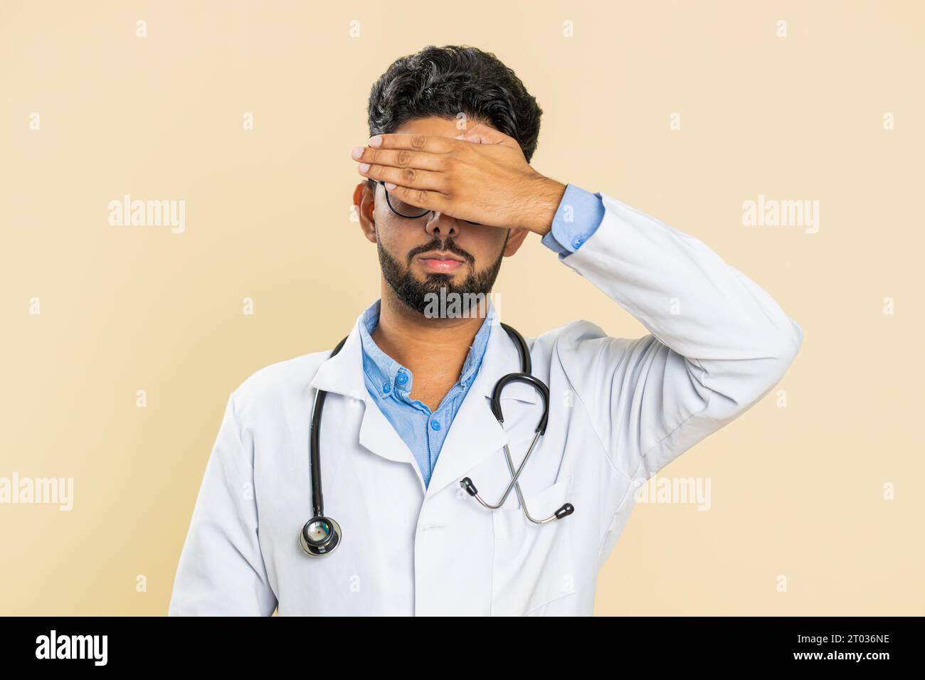 Don't want to look at this, awful. Afraid shocked Indian young doctor ...