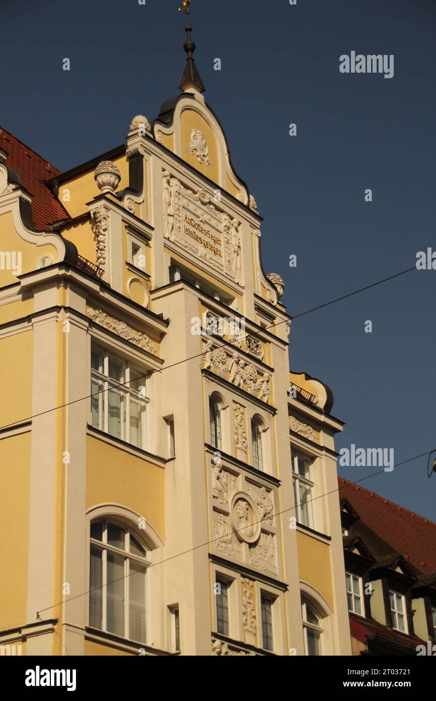 A vertical shot of an impressive and majestic historic building in ...