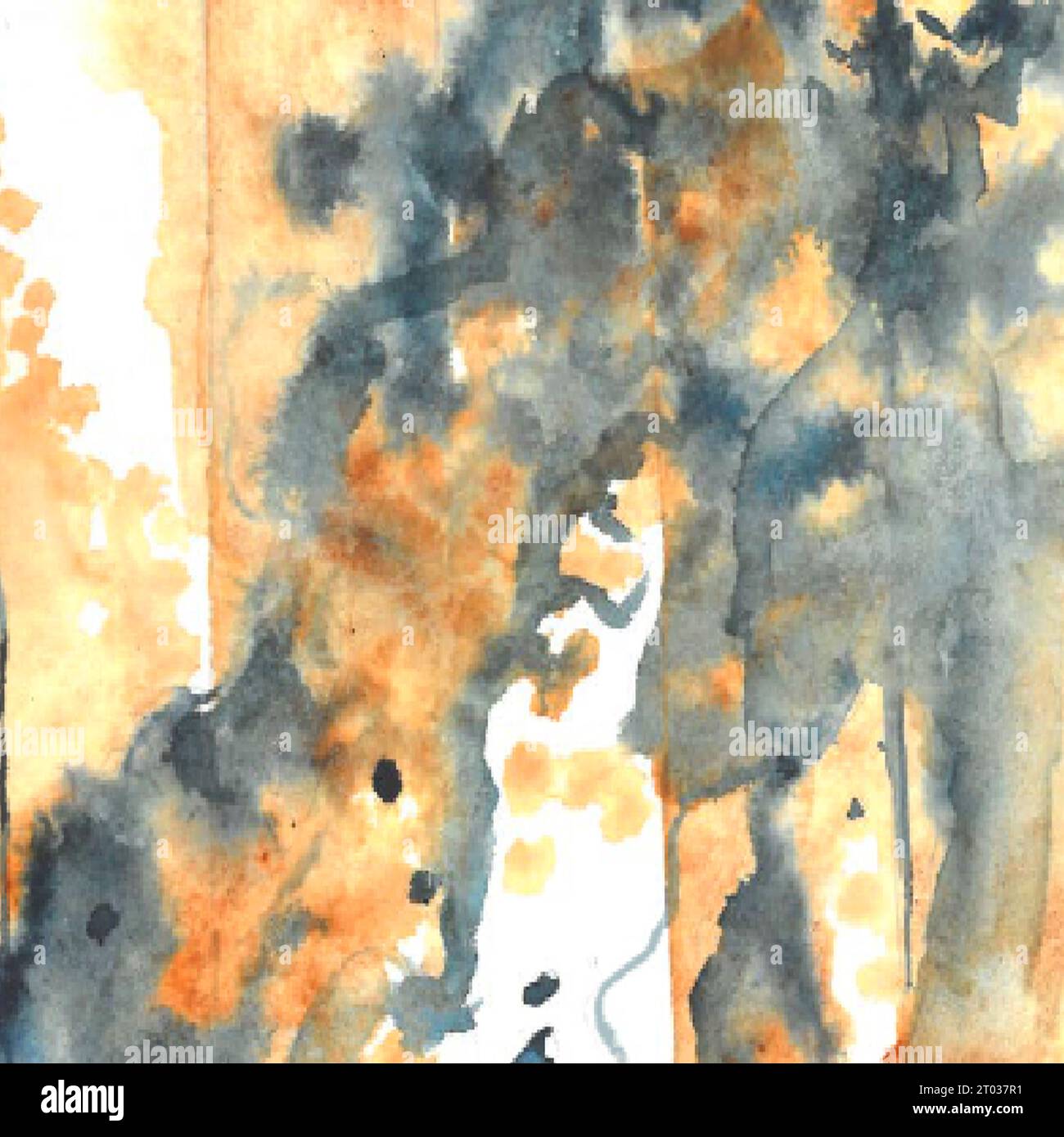 watercolor spots, live watercolor, paint spots in calm colors Stock ...